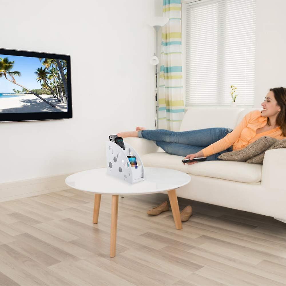 Remote Control Organizer, White Remote Control Organizer For Storing ...