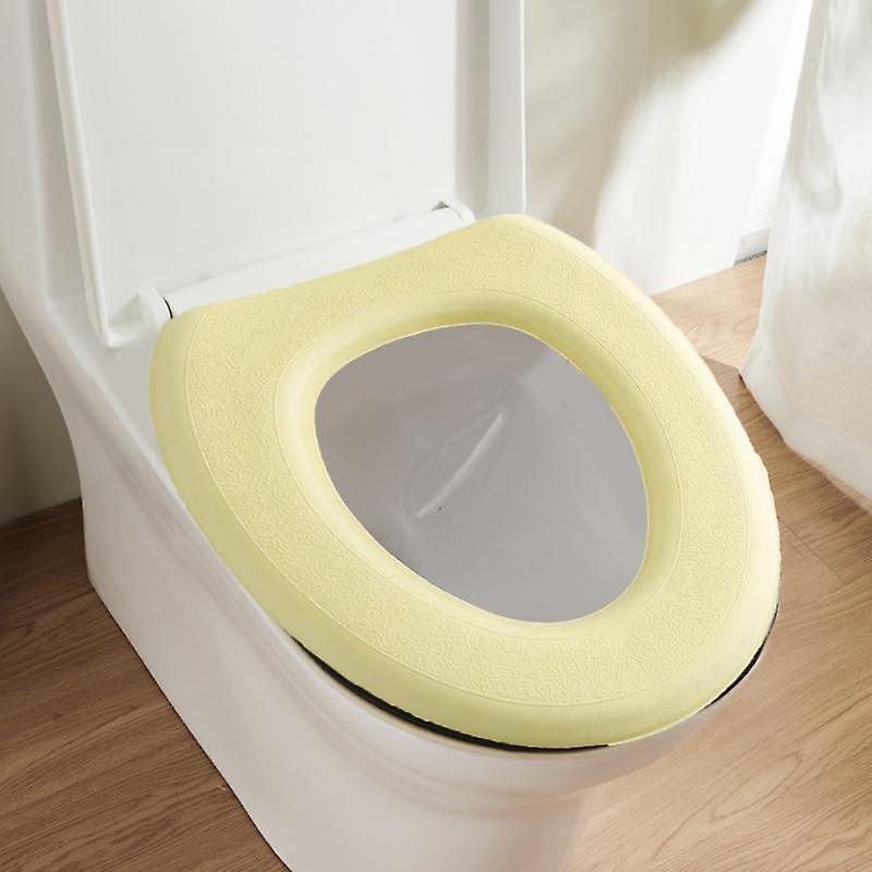 Flexible Toilet Cover All-inclusive Self-adhesive Waterproof Dorm Home ...