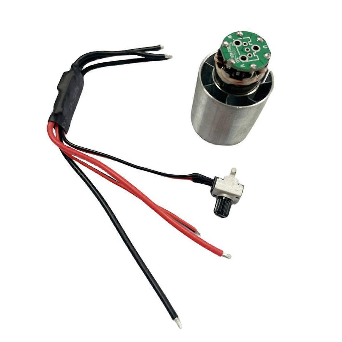 130000 RPM Brushless Motor with ESC Turbo Jet Fan Split Motor for ...