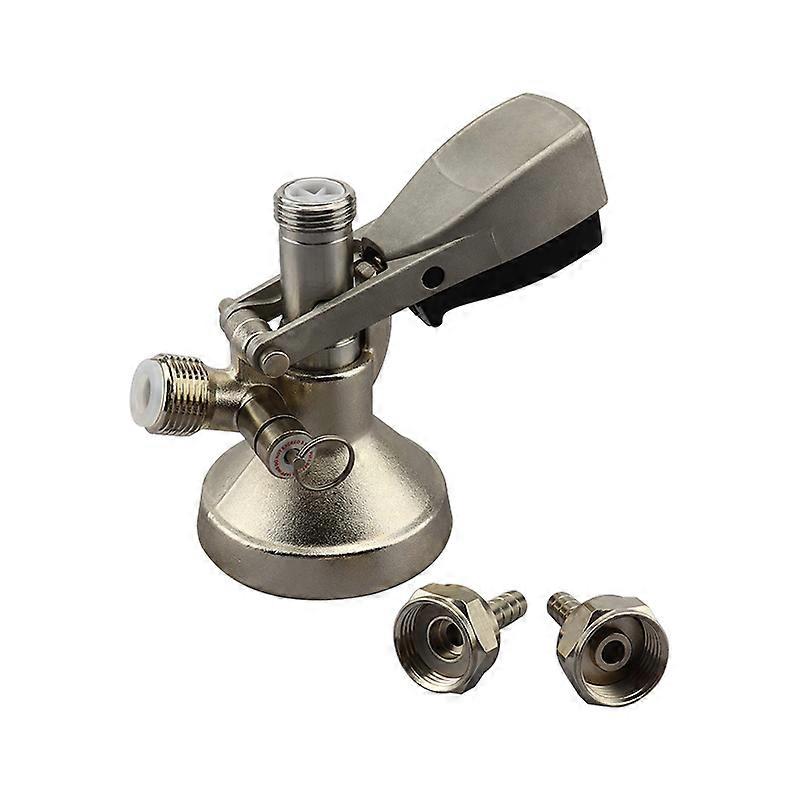 Beer Keg Tap System "G" Keg Coupler with Adjustable Beer Tap Faucet and ...