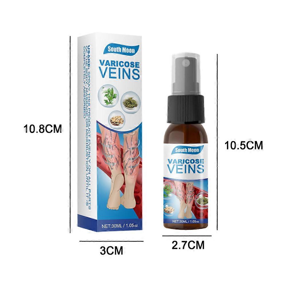 South Moon Varicose Vein Treatment Spray Relieves Phlebitis Spider Vein ...