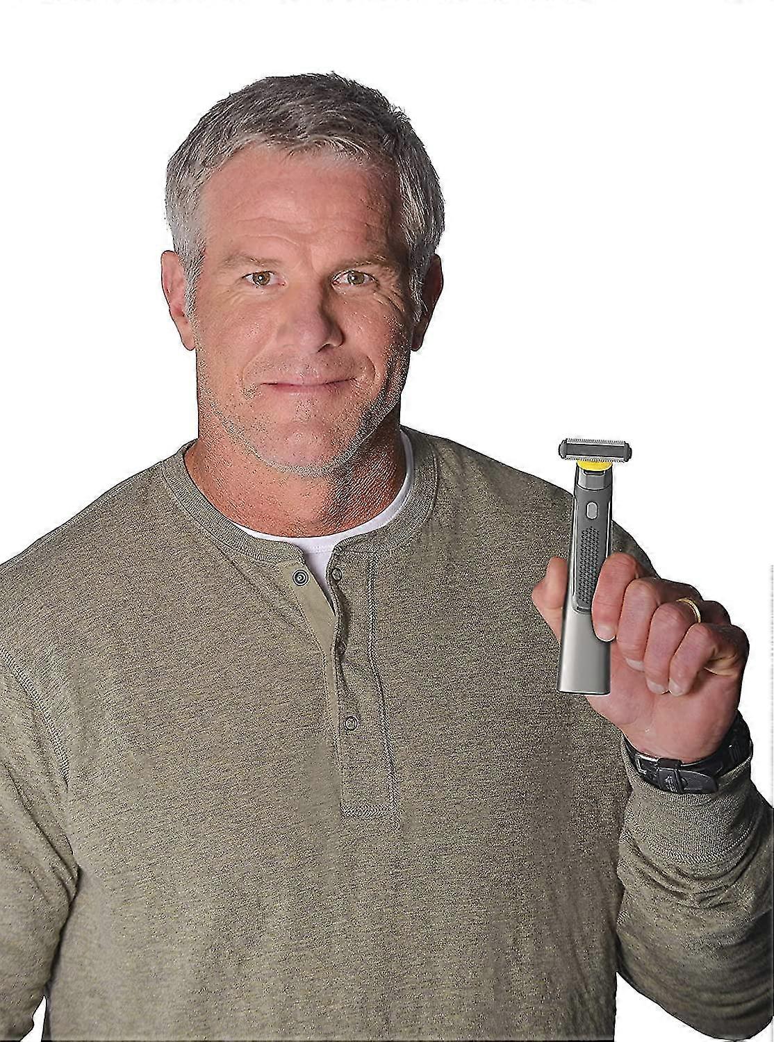 Titanium Rechargeable Beard & Body Razor That Trims, Edges, Shaves, And ...