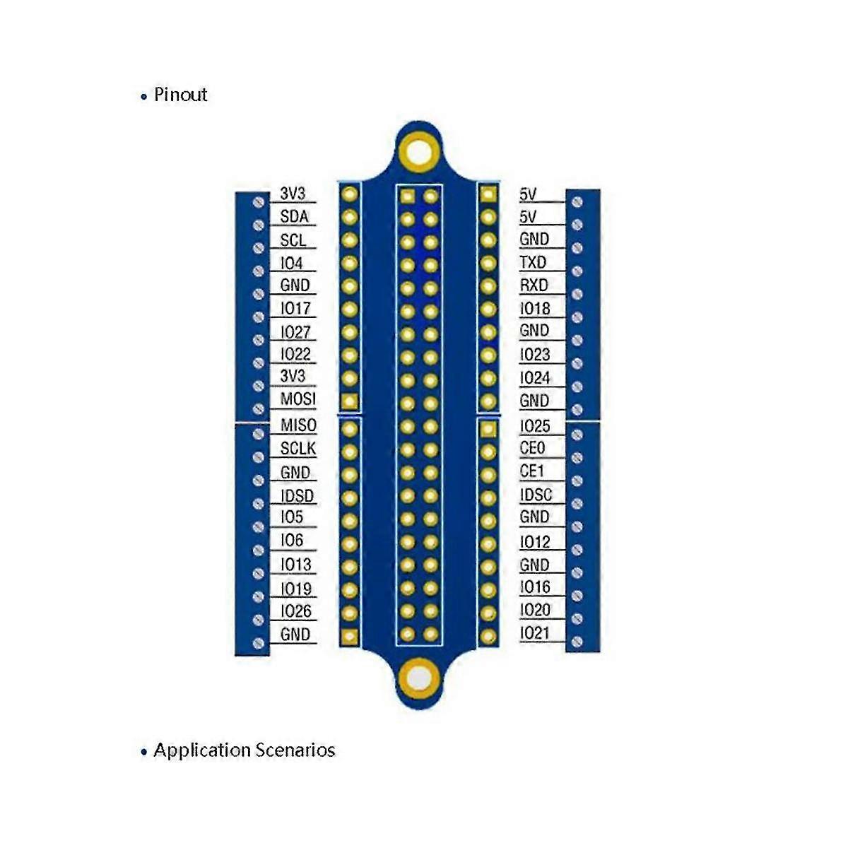 Terminal Breakout Board Gpio Expansion Board Terminal Breakout Board ...