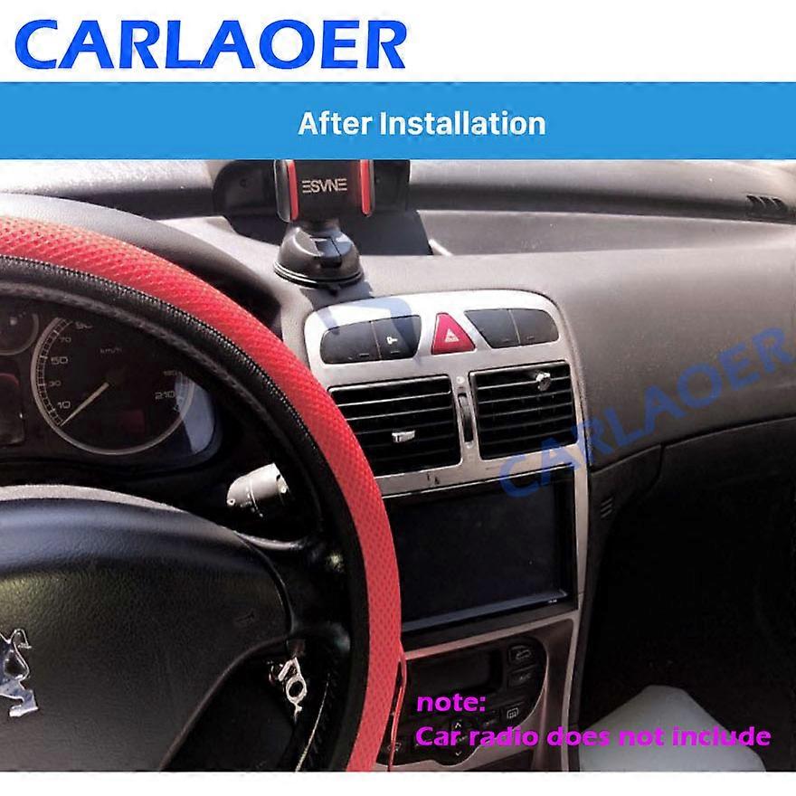 Car frame for Peugeot 307 2001-2008 audio conversion dashboard panel ...