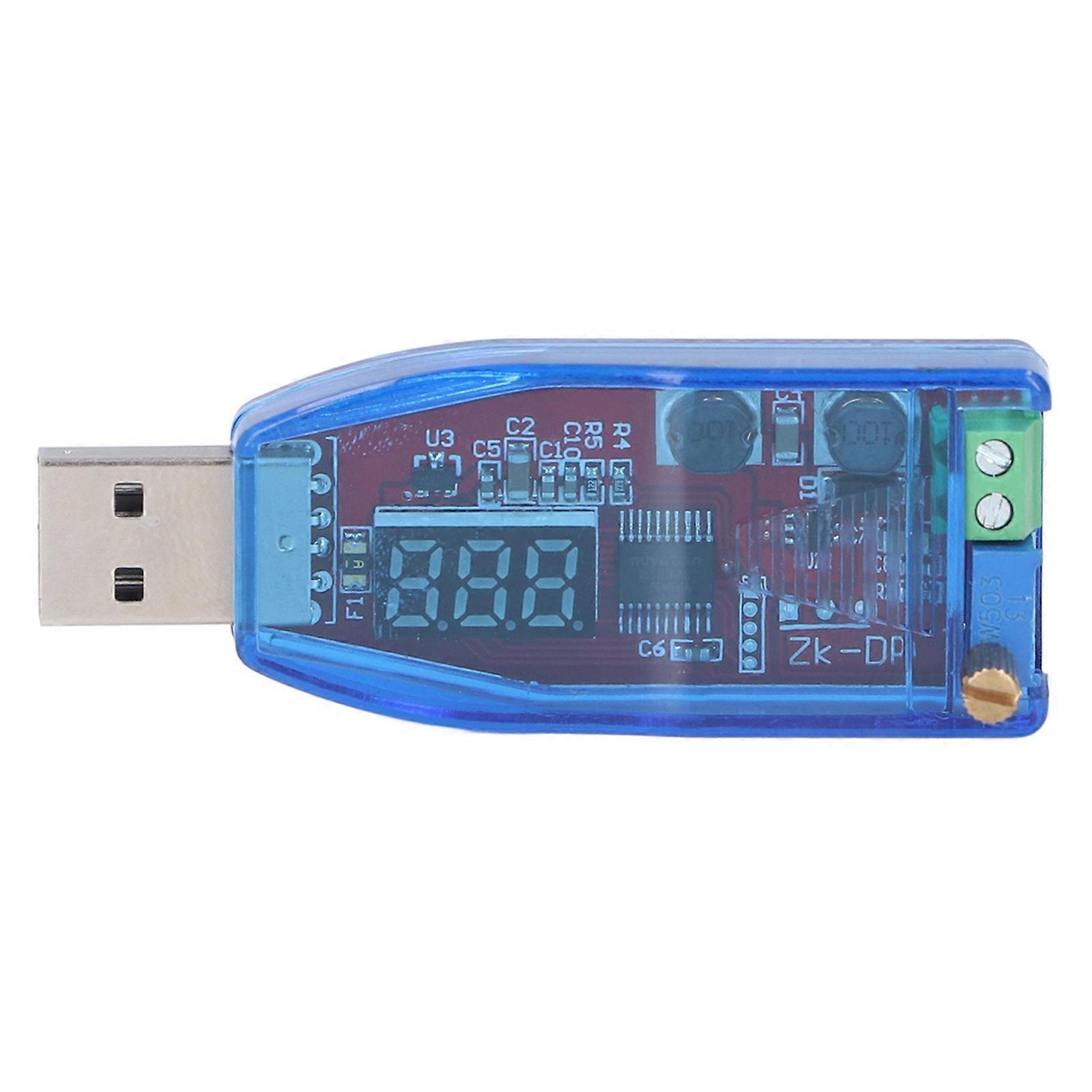 DCDC USB Adjustable Power Supply Module Buck Boost Voltage Converter 5V ...