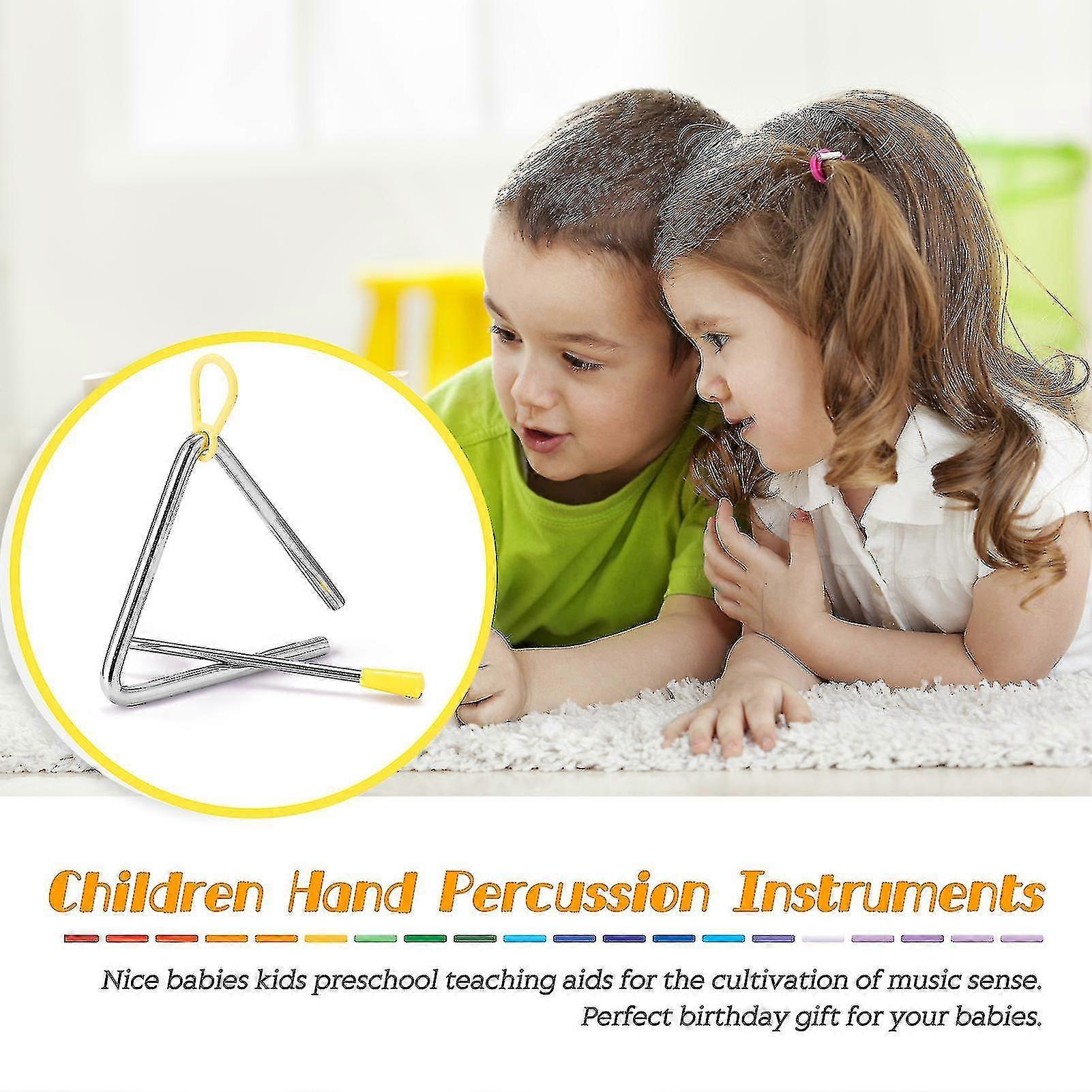 11pcs Children Hand Percussion Instruments Kit Portable Kids Music ...