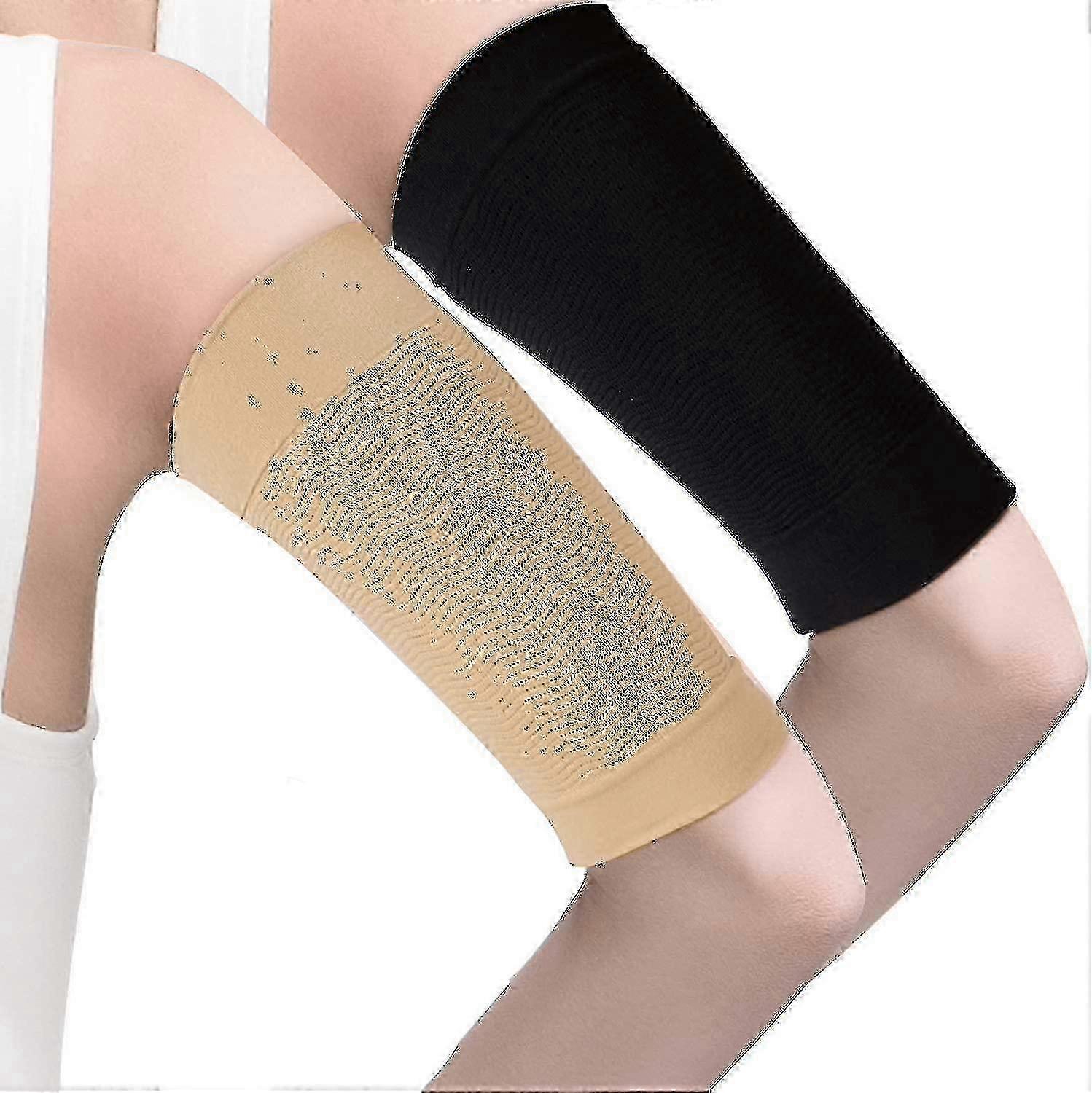 4 Pairs Slimming Arm Sleeves Arm Elastic Compression Arm Shapers Sport ...