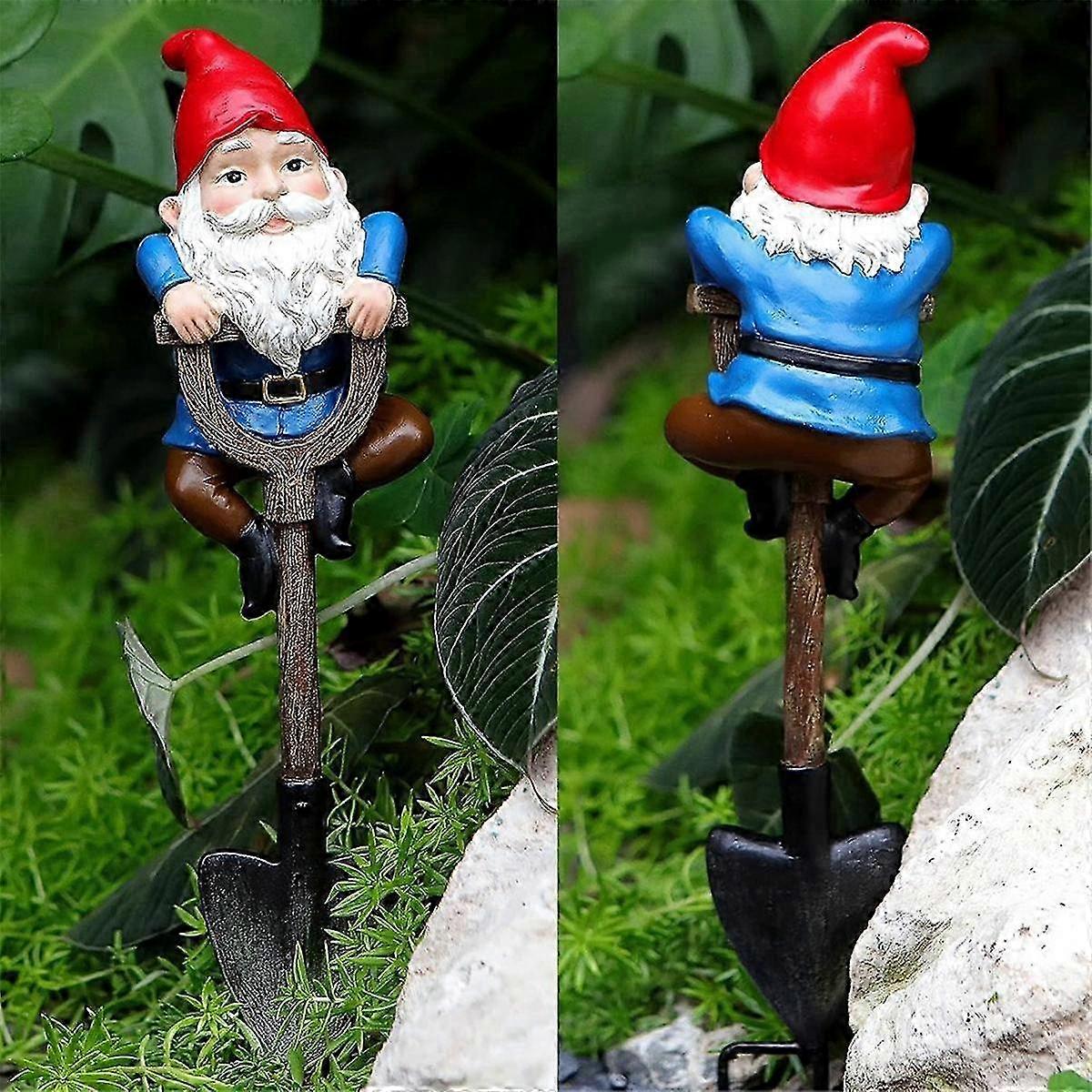 Garden Gnomes Decorations For Yard, Funny Outdoor Statue Gift, Naughty ...