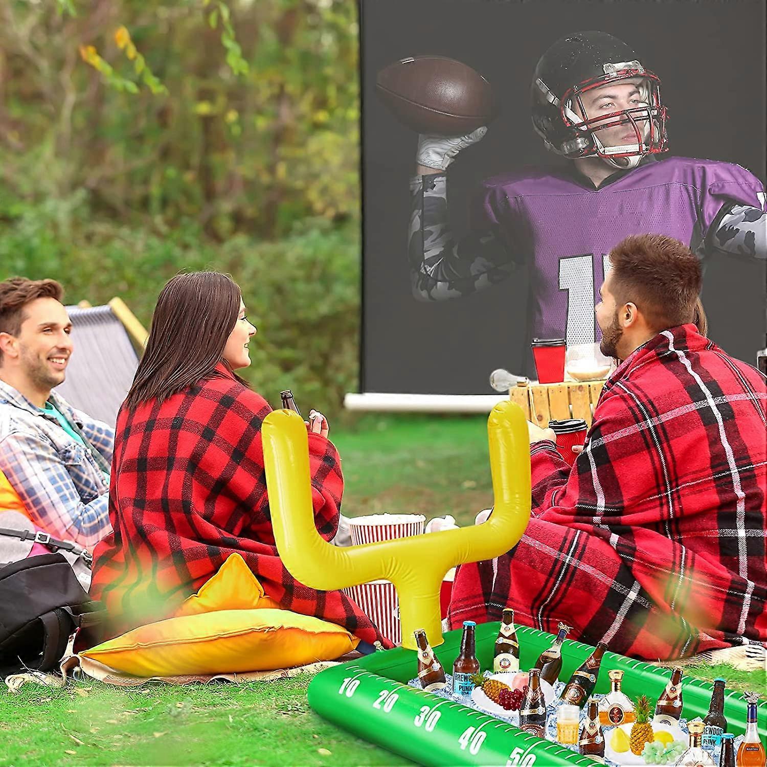 Inflatable Football Field Cooler Football Party Drink Cooler Novelty ...