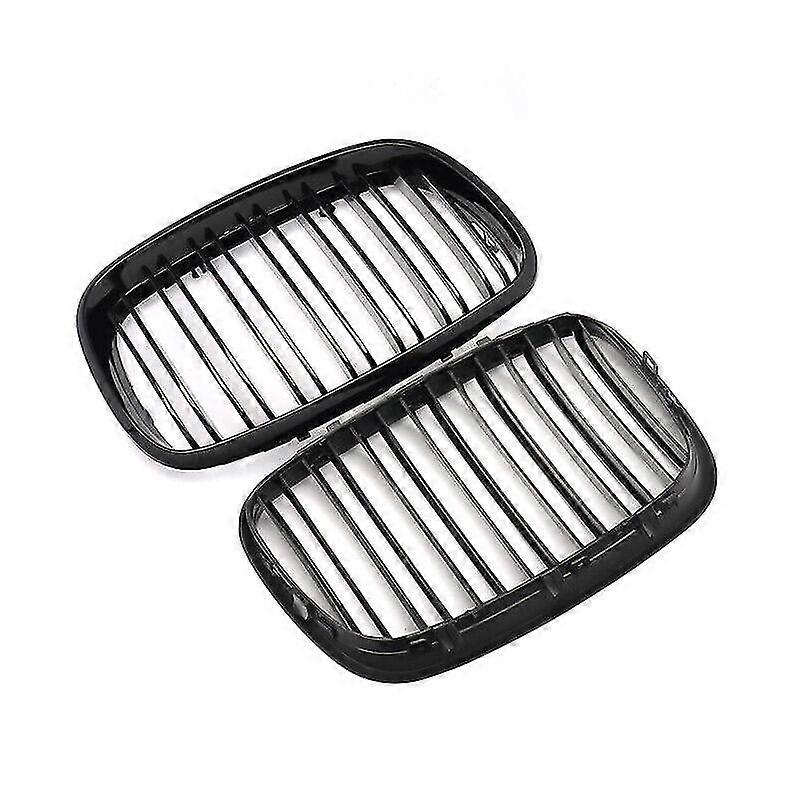Pair Double Slat Front Bumper Grill For Bmw X5 X6 E70 E71 X5m X6m 2007 ...