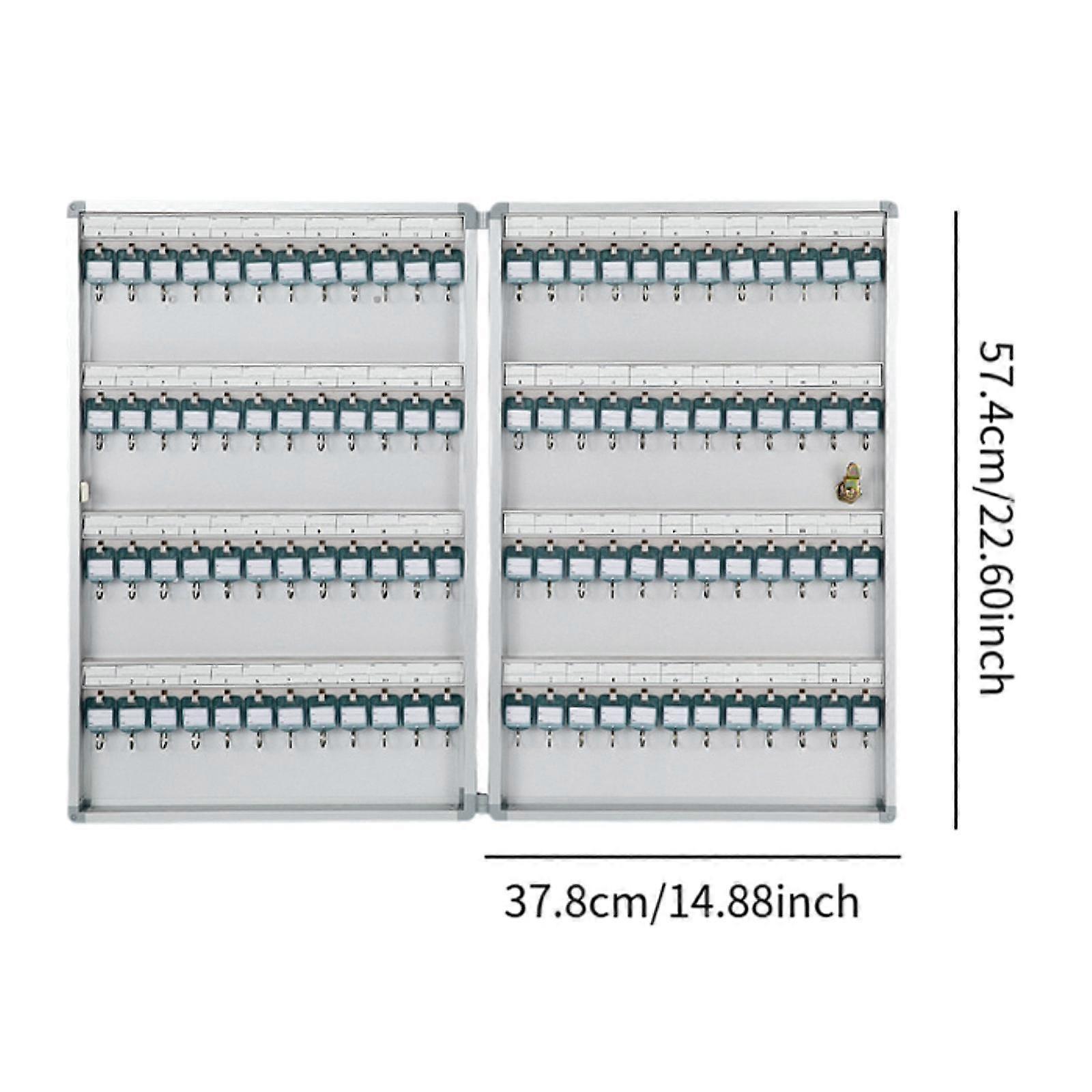 96 Position Key Lock Box Keeper Box for Office Valets Car and House ...