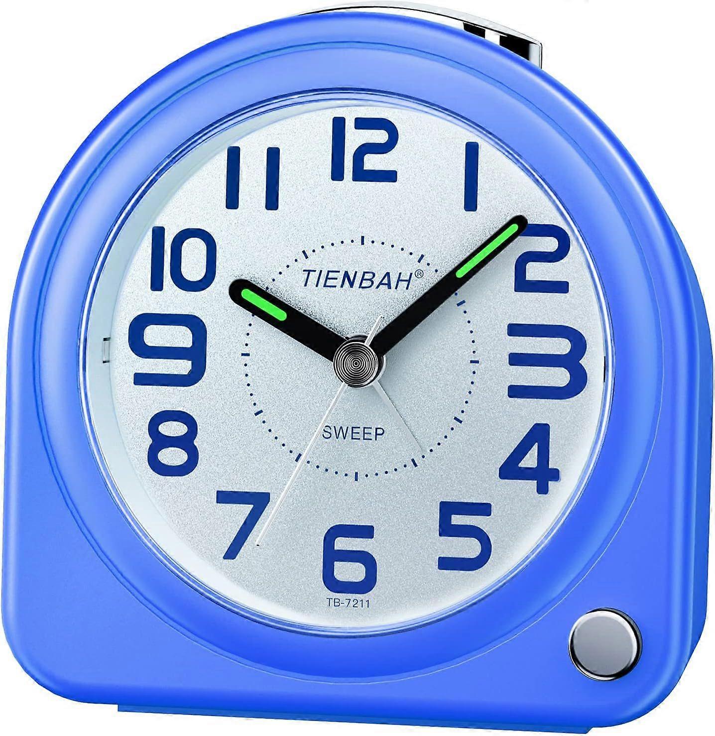 SBSG Analog Alarm Clock Battery Operated for Heavy Sleepers Adults ...