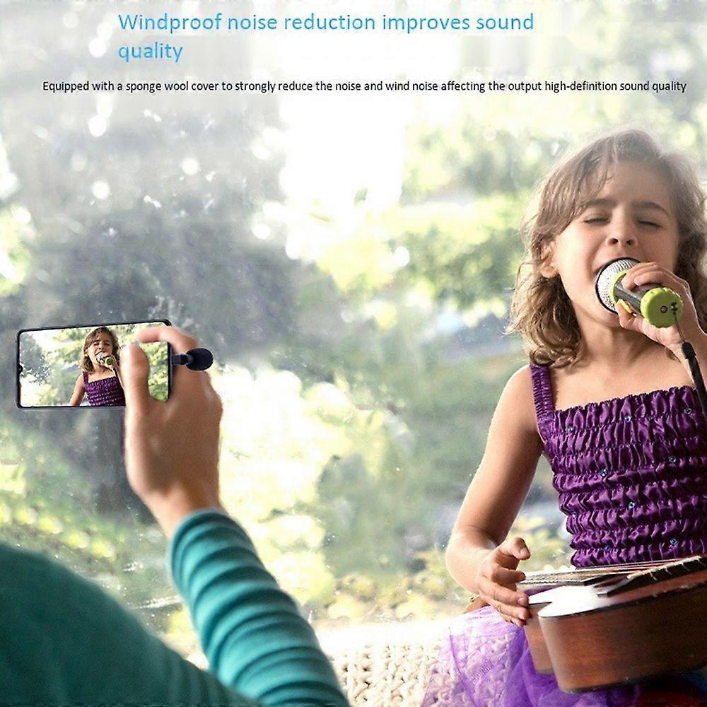 Smartphone Microphone Condenser Mic Mini Active Noise Reduction ...