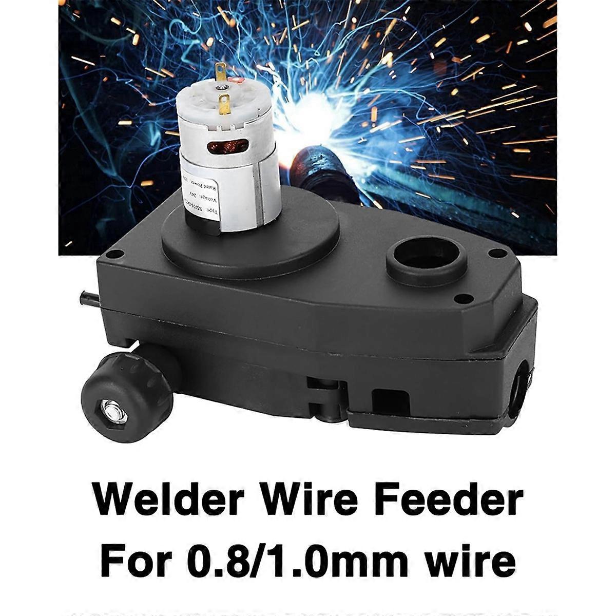 Wire Feed Welder, DC 24v 15w Mig Welder Roller Wire Feed Motor Welding ...