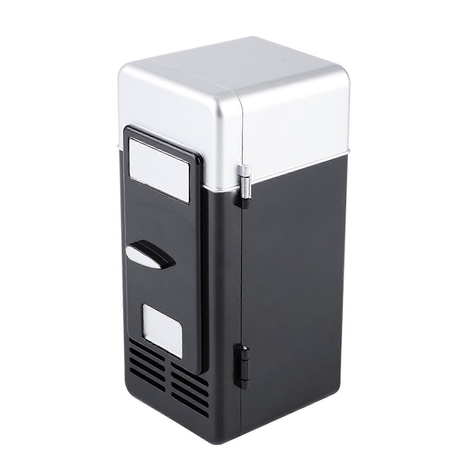 LED Mini USB Refrigerator USB Refrigerator Drinks Beverage Cans ...