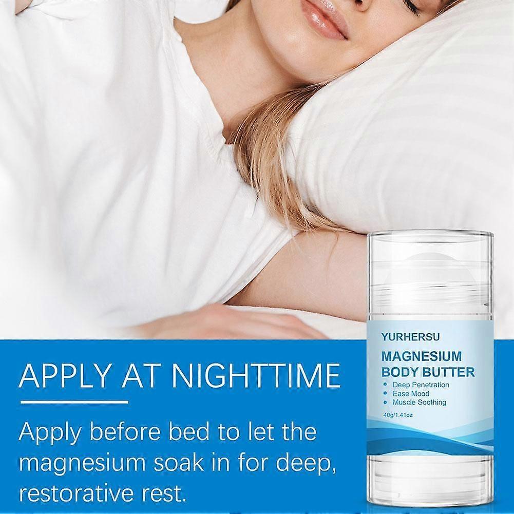YURHERSU Magnesium Body Stick Skin Moisturizing Cream Stick 40g | Fruugo UK