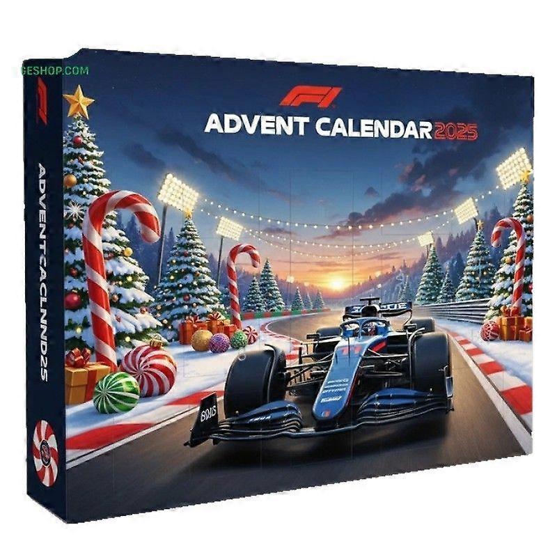 F1 Racing Advent Countdown Holiday Calendar Blind Box | Fruugo UK