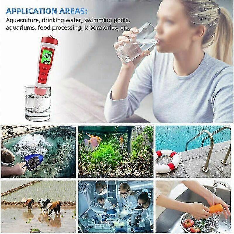 2026 PH Meter Digital for Swimming Pool Drinking Water Aquariums High ...