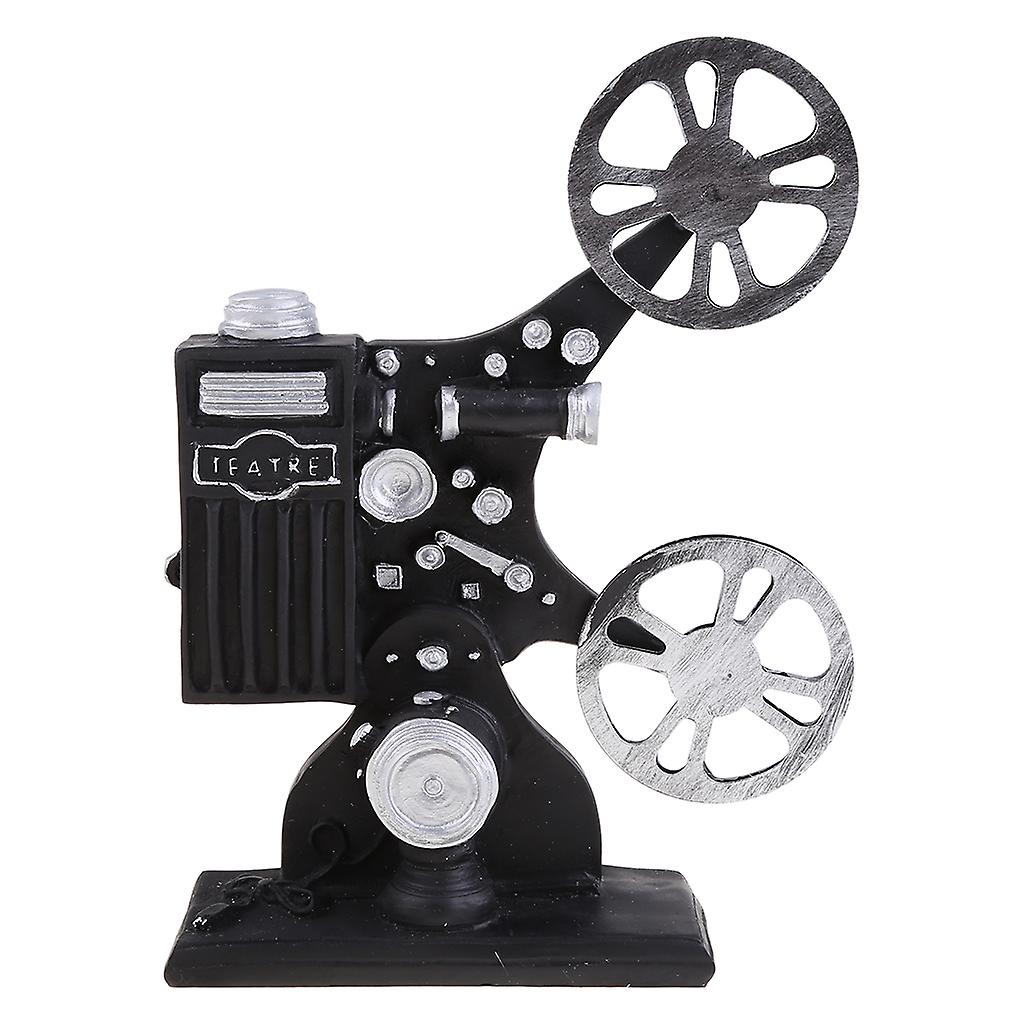 Retro Nostalgic Movie Film Projector Model Resin Figurine Sculpture ...