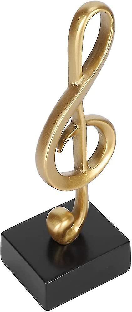 Music Note Figurine Musical Sculpture Musical Note Ornaments Stave ...