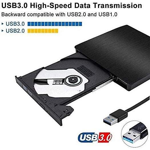 CD DVD & Blu ray Drives External Cd Dvd Drives Usb 3.0 Portable Rw ...