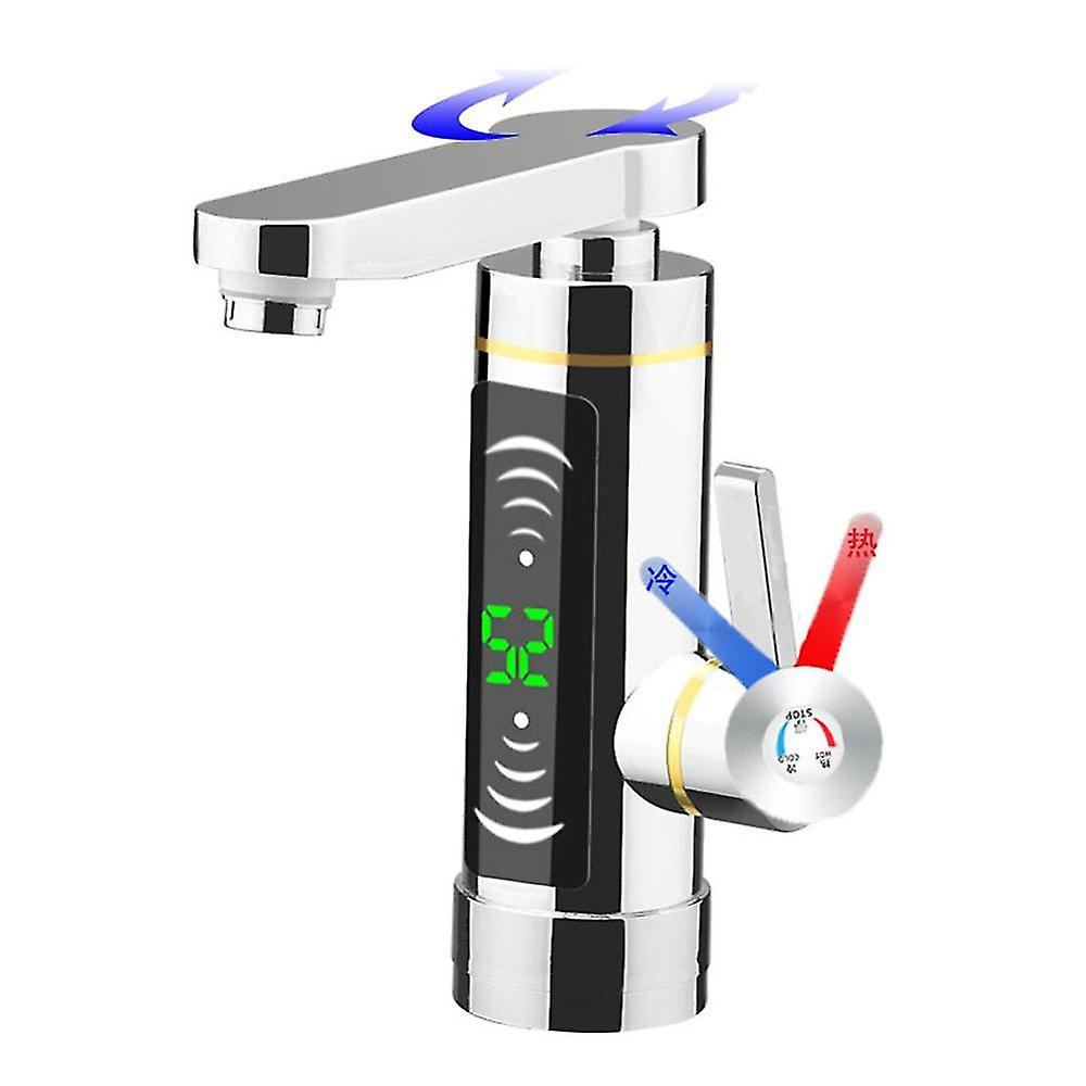 Hot Water Heater Faucet Tankless 3000w Electric Fast Heating Tap Water ...