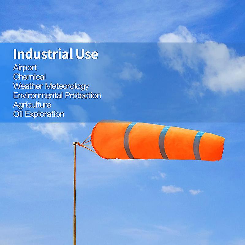 60/80/100cm Reflective Windsock Outdoor Airport Wind Direction ...