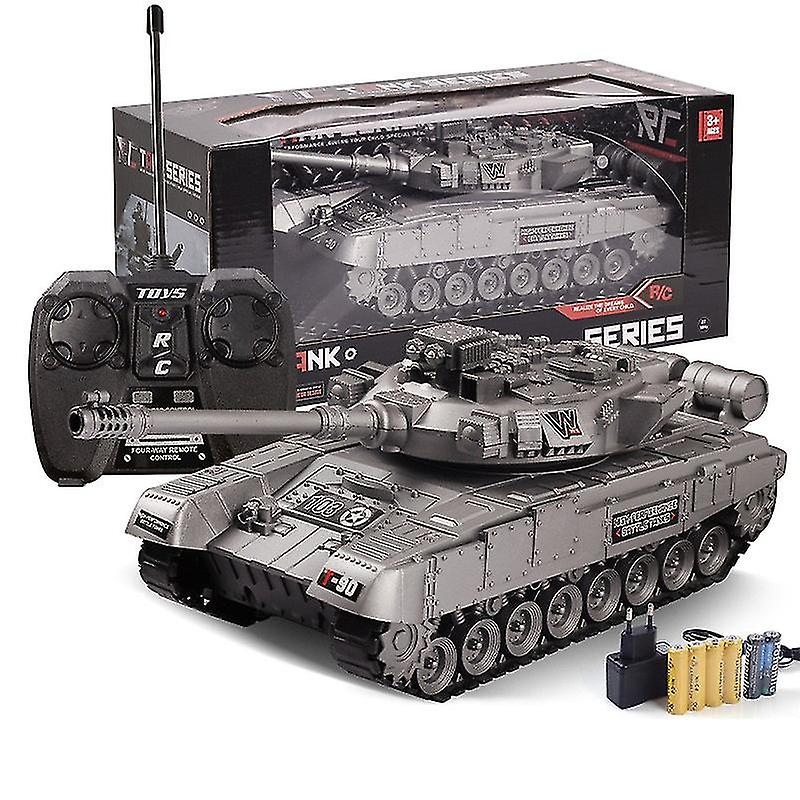 Remote Control Shoot Balls Tanks Toys With Rotatable Turret And Barrel ...
