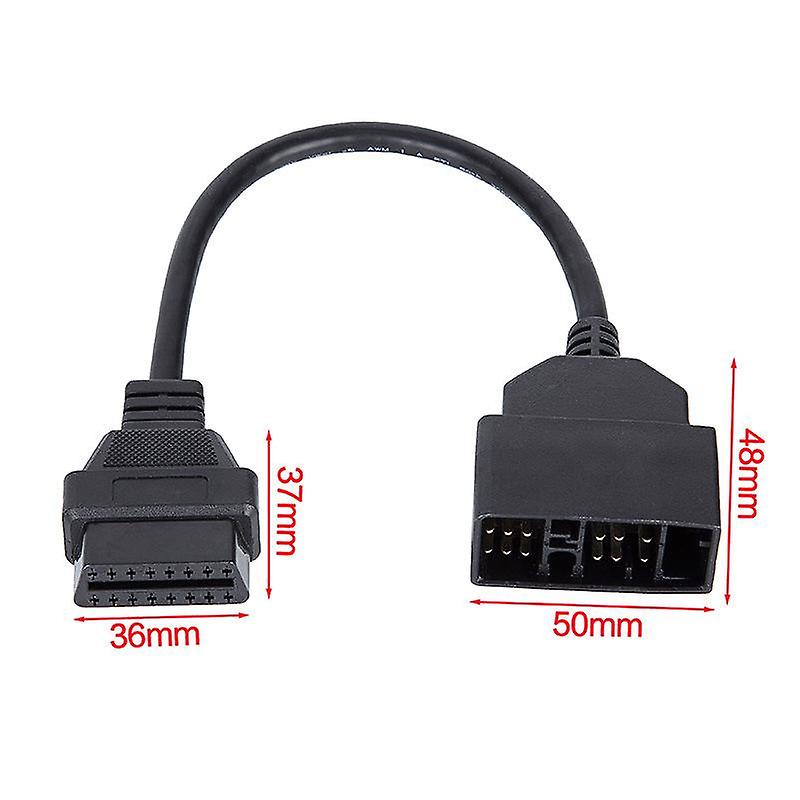 For Toyota Diagnostic Scanner 22Pin OBD1 To 16Pin OBD2 Converter ...
