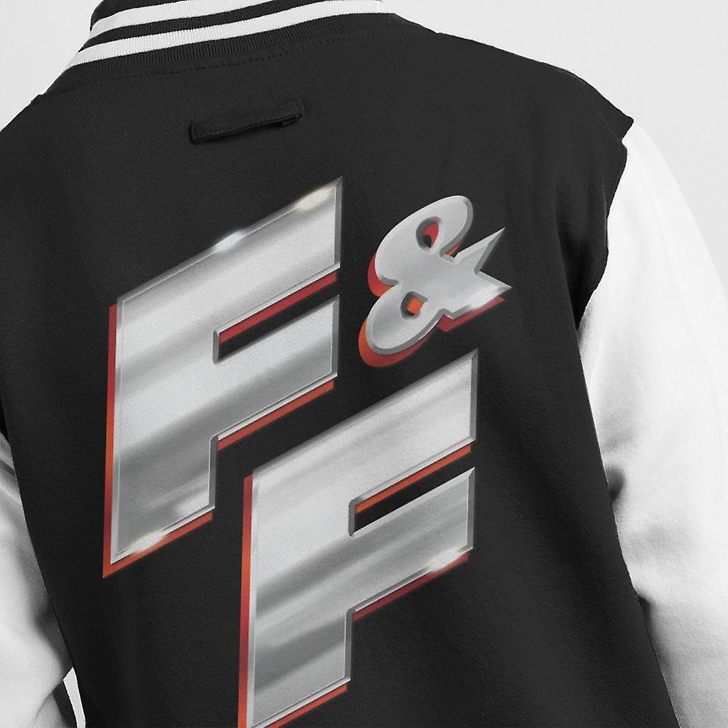 Fast and Furious FF Chrome Logo Men's Varsity Jacket | Fruugo UK
