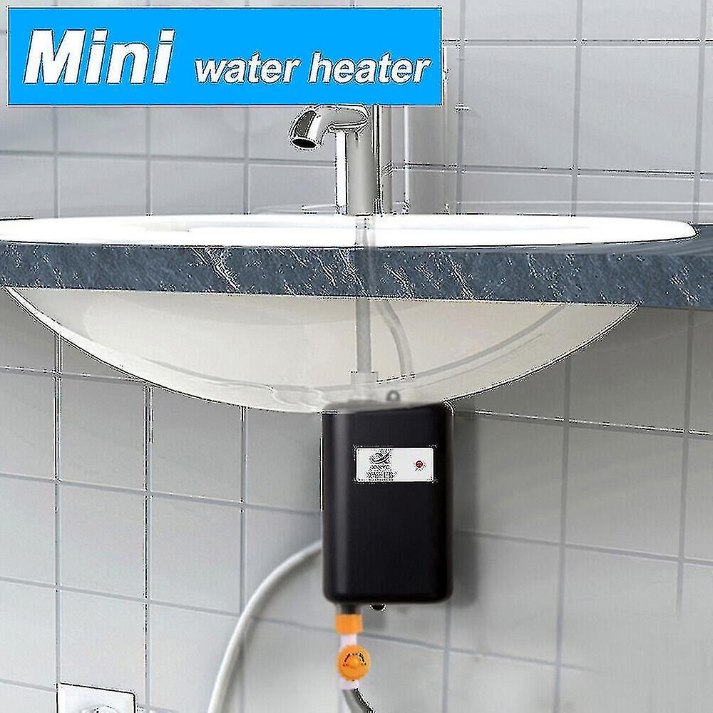 Electric Instant Hot Water System Tankless Shower Heater Under Sink Tap ...
