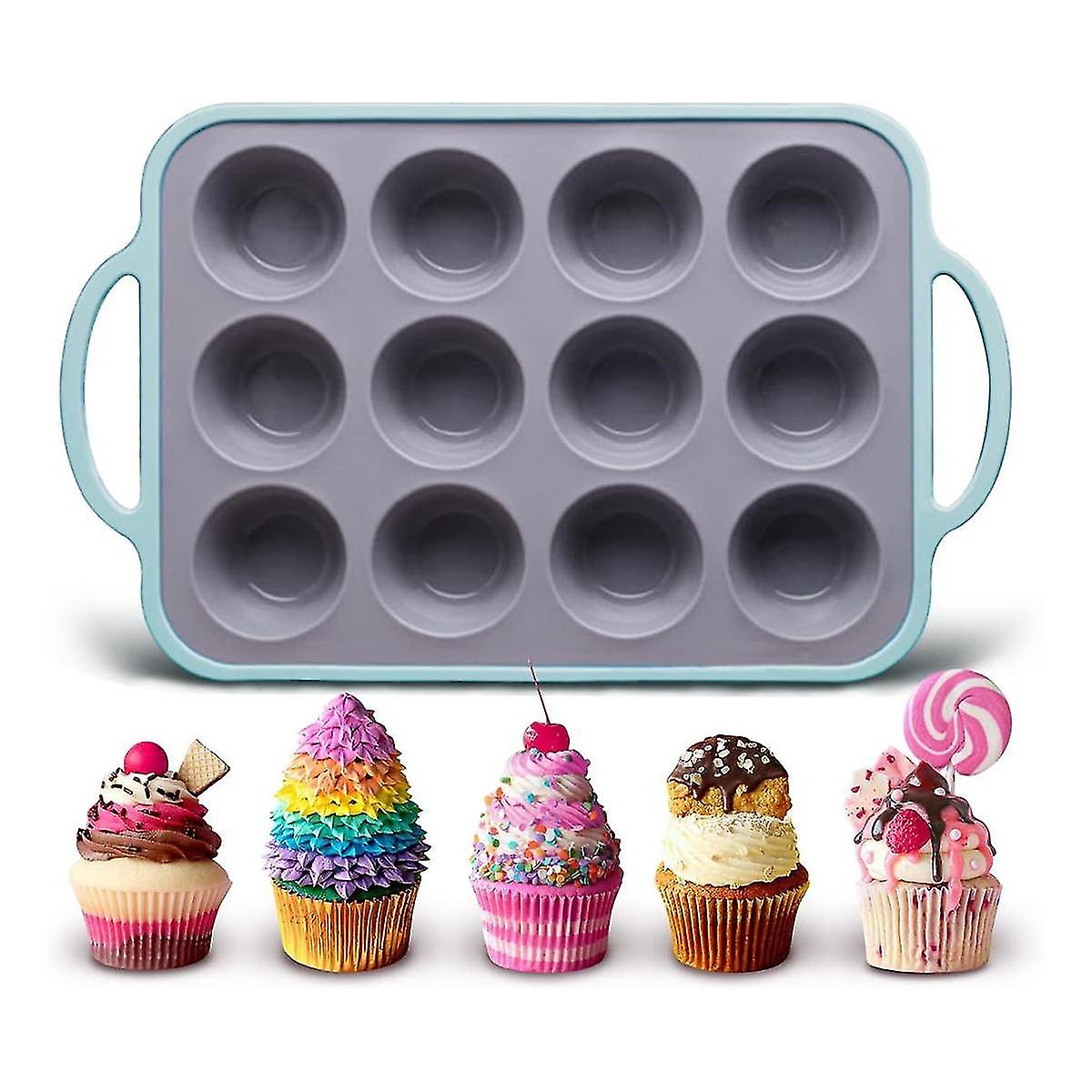 Silikonová forma na muffiny, mini forma na košíčky, mini košíčky na ...