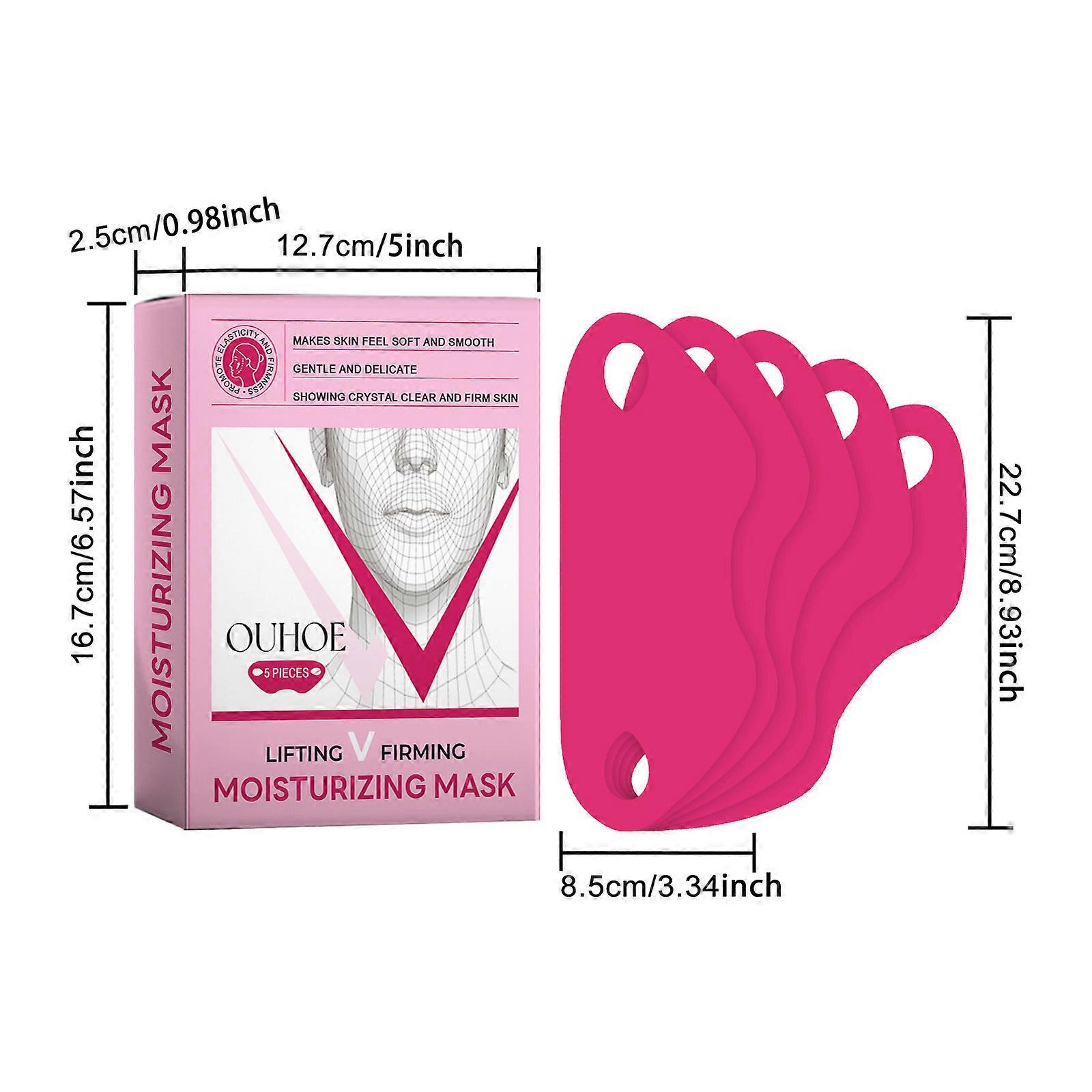 5-Pack Facial Lifting Mask: Firming and Lifting Mask, Moisturizing and ...