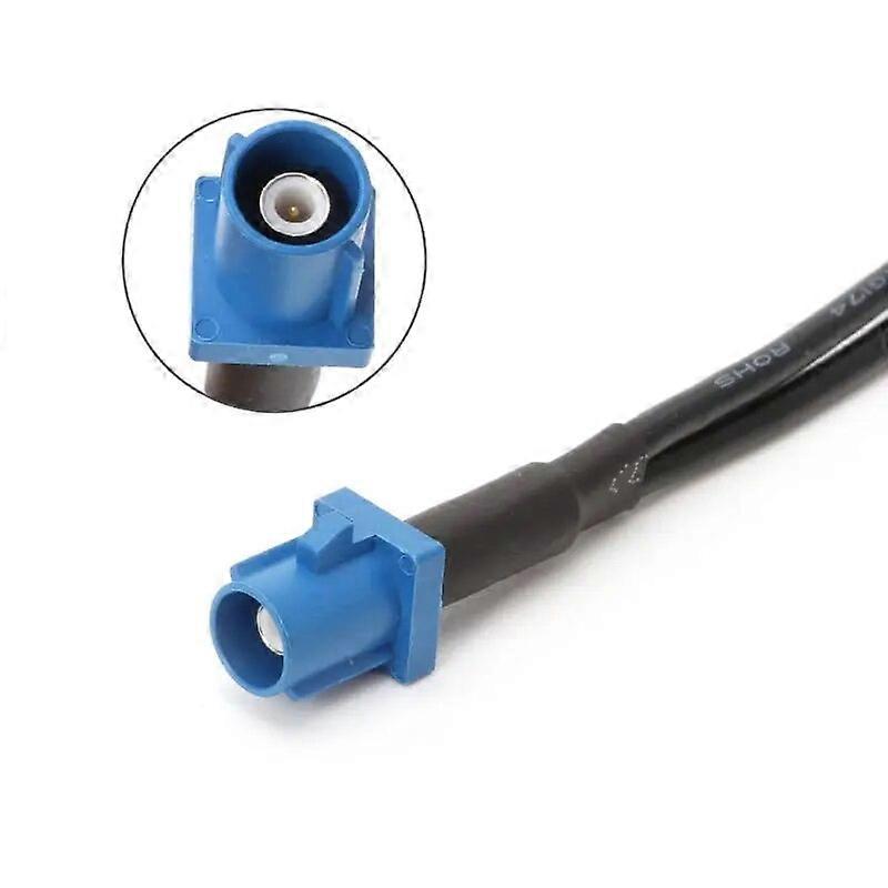 New Fakra C Male Plug To 2 x Fakra C Female Jack RG174 Y Type Splitter ...