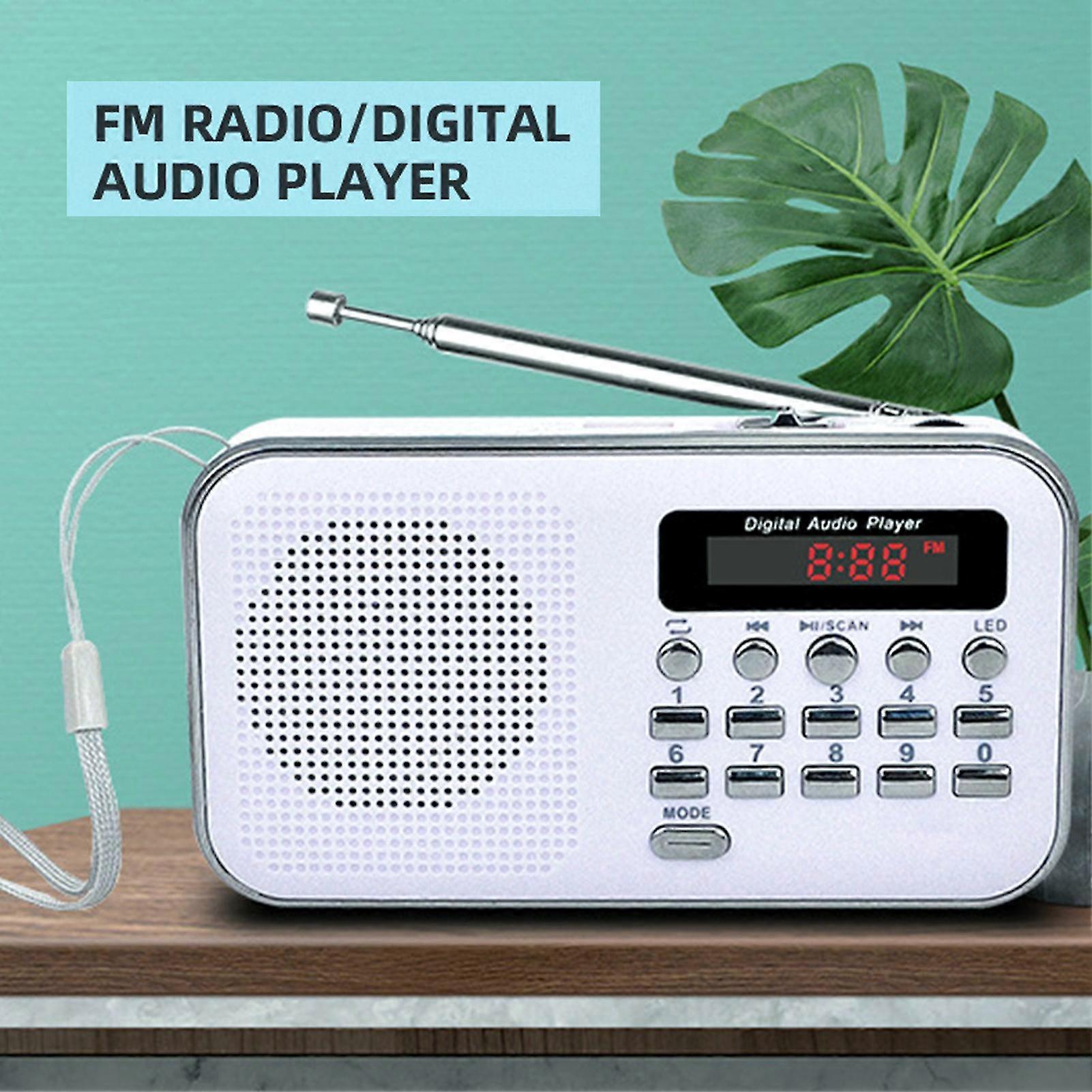 L-938 Digital Radio Mini High-fidelity 1.5 Inch Portable 3w Stereo ...