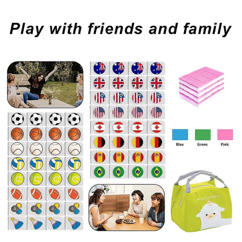64+1 Blocks Seaside Escape Mahjong Game with Pattern of Flag Popular ...