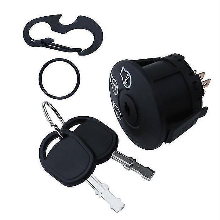 3 Position Ignition Start Switch with Key Compatible Cub Cadet Troy ...