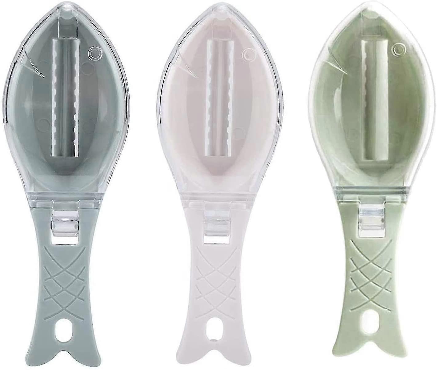 Plastic Fish Scale Scraper Remover Multifunctional Fish Scales Clean ...