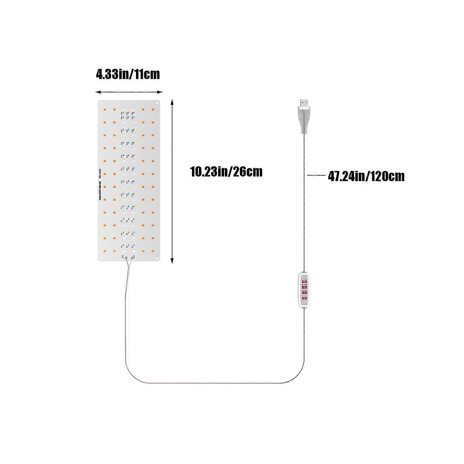 LED Botanic Light Indoor USB Plant Light Hanging 5V Plant Light 5 ...