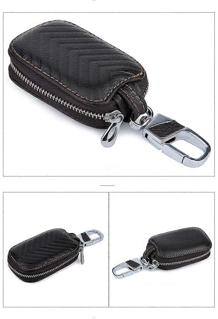 Leather Car Key Case For MG 6 ZS HS MG3 Rui Teng MG5 Rui Xing MG6 ...