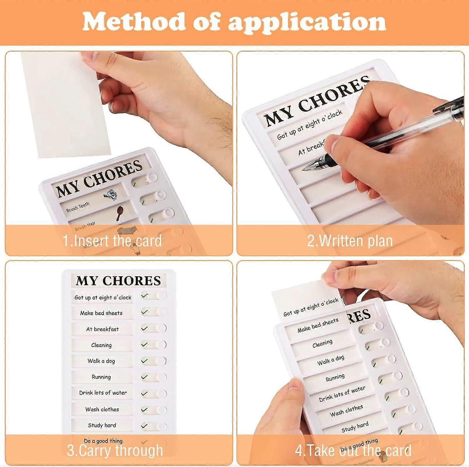 Chore Chart Memo Checklist Board, Chore Chart for Kids, to Do List ...