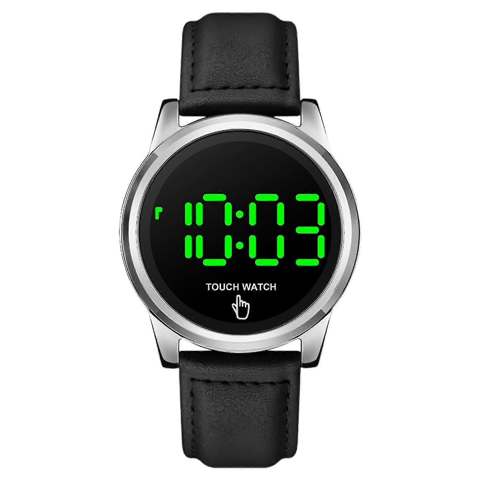 Fashion Led Digital Watches Men Touching Screen Deep Waterproof Sports ...