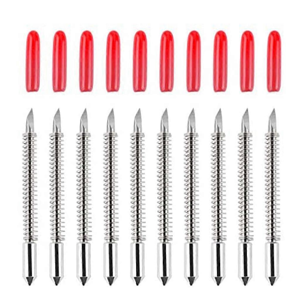 50 Pcs 45 Degree Blade Vinyl Cutter Plotter Cutting Blades for CB09 CB09U Graphtec with Blade ...