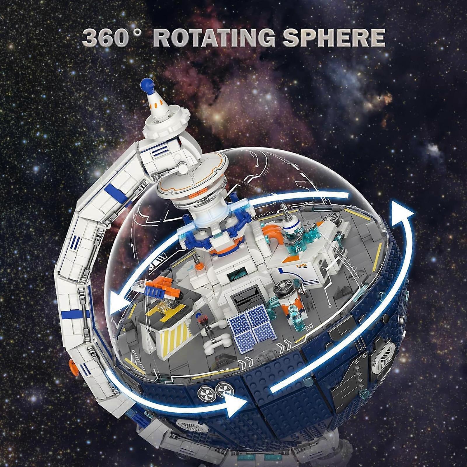 JMBricklayer Space Planet Immigration Station Building Blocks Kits for ...