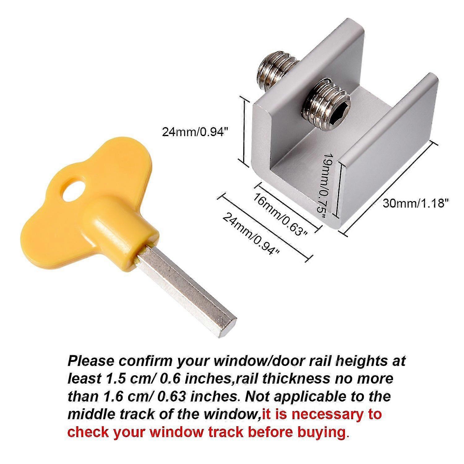 Adjustable Sliding Window Lock Aluminum Window Door Picture Frame Lock ...