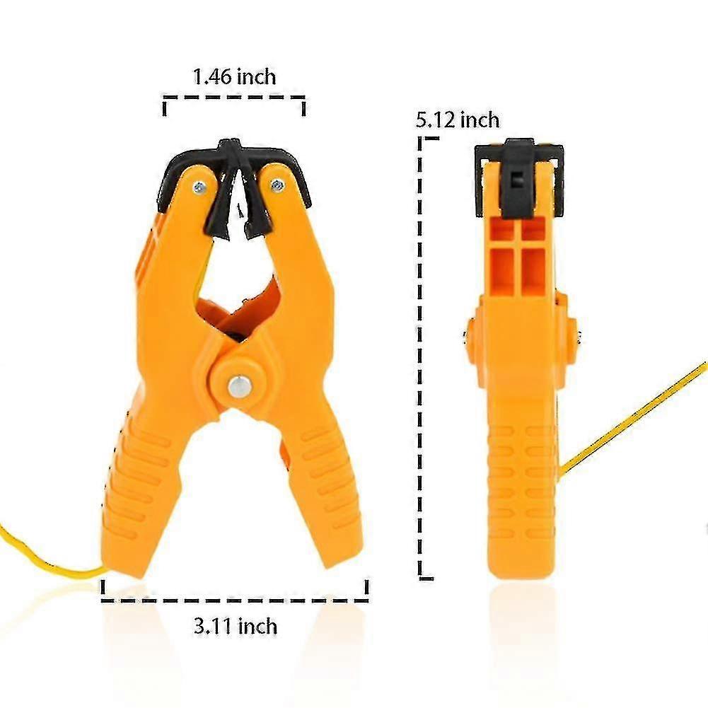 Type K Pipe Clamp Temperature Lead Probe Pipes Jaw Clip Plumbing Clamp ...
