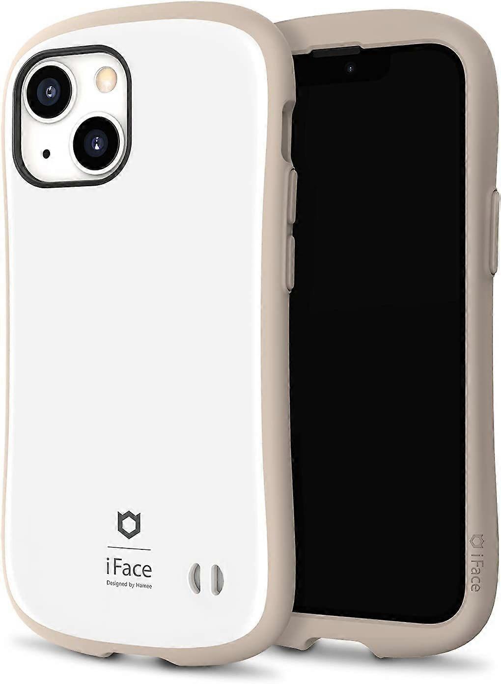 Caf Series Designed for iPhone 13 case(6.1") Cute Hybrid [Hard Shell + Bumper] Shockproof Phone ...