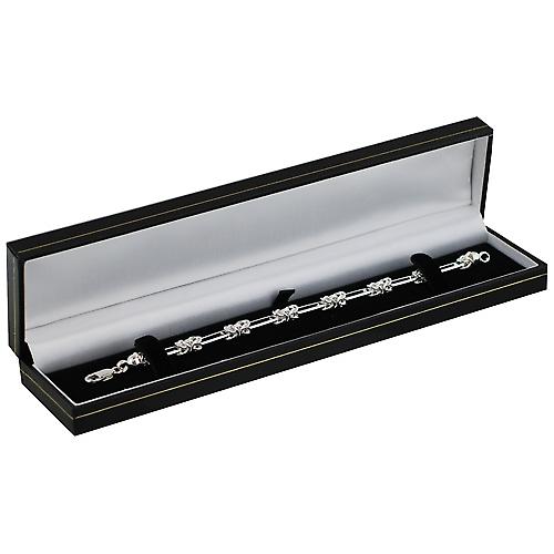 Silver handmade Chain a traditional knot and fetter seven and a half ...