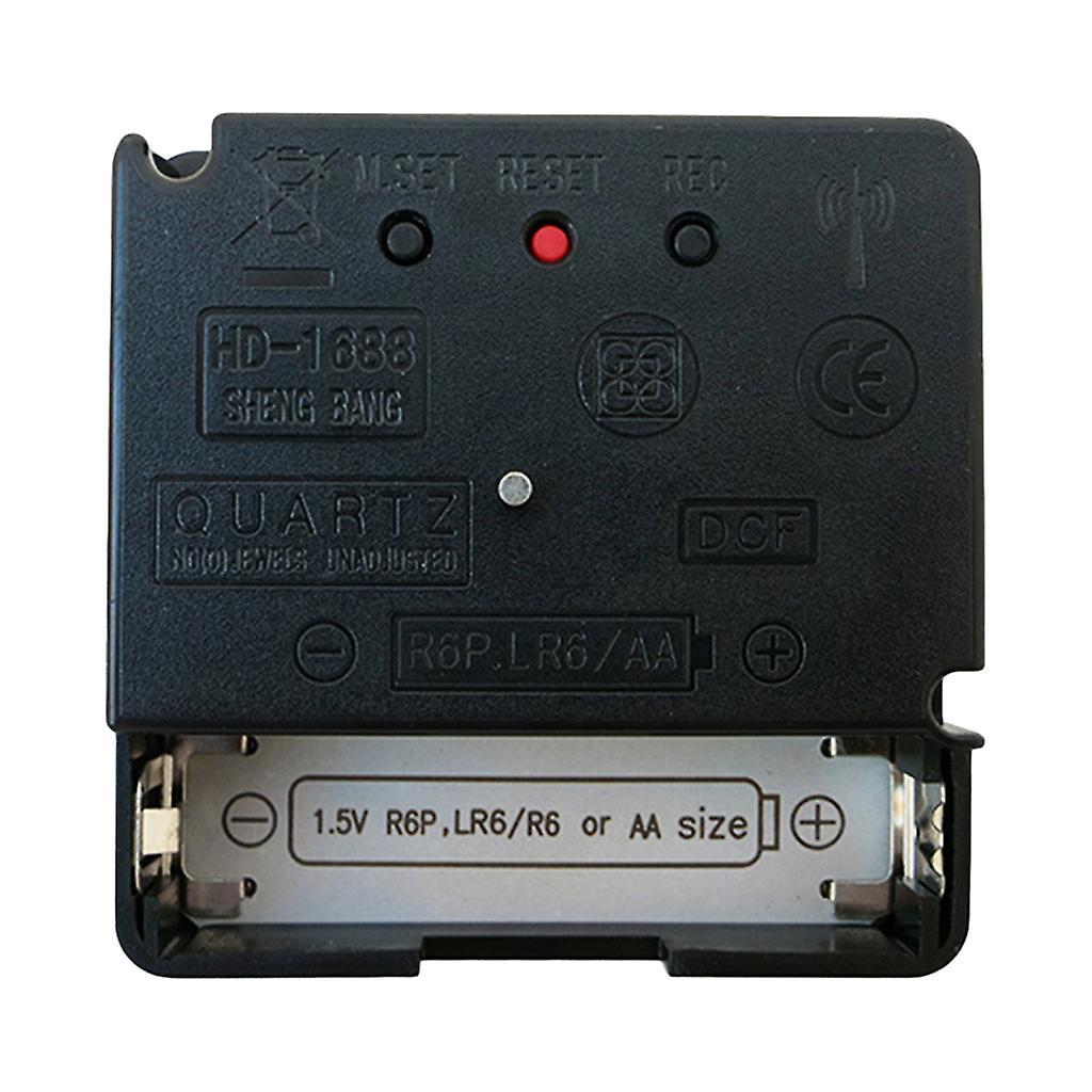 Atomic Radio Controlled Silent Clock Movement DIY Kit Germany DCF ...