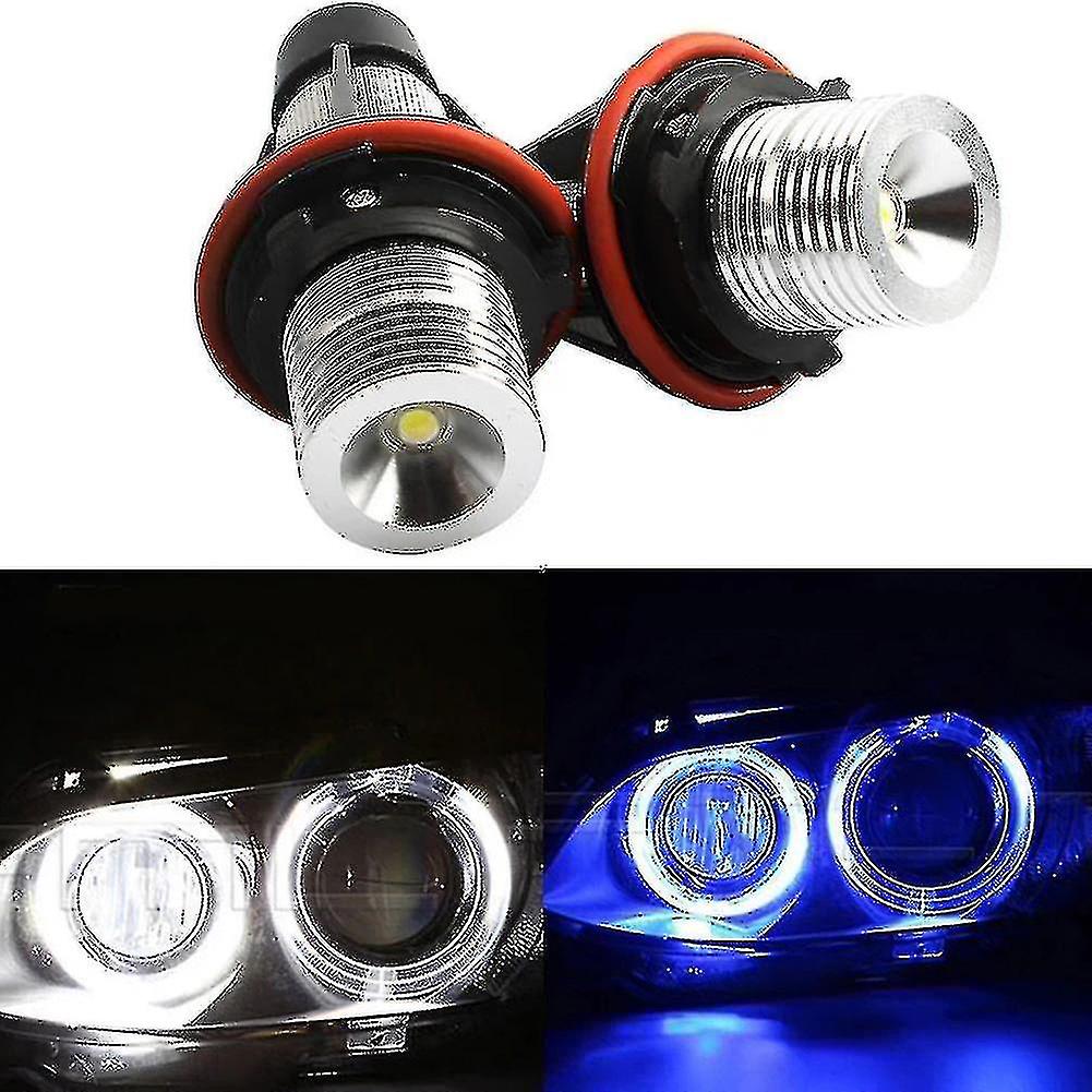 2pcs Led Angel Eyes Marker Lights Bulbs For E39 E53 E60 E61 E63 E64 E65 ...